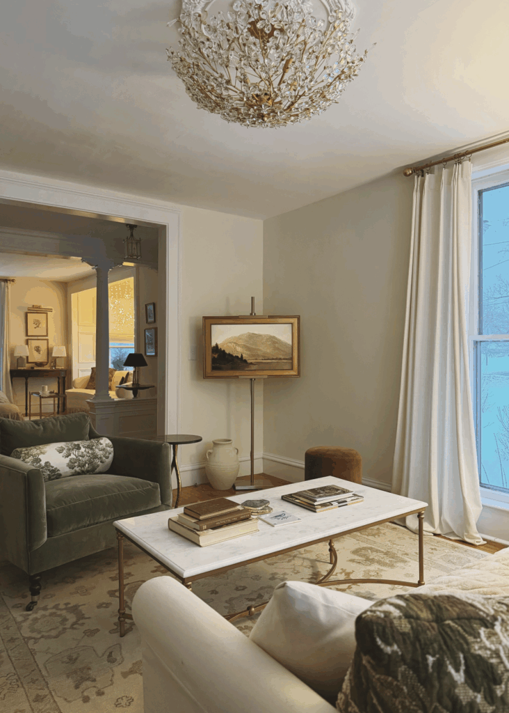 Easel TV Set Up - Hattie Kolp